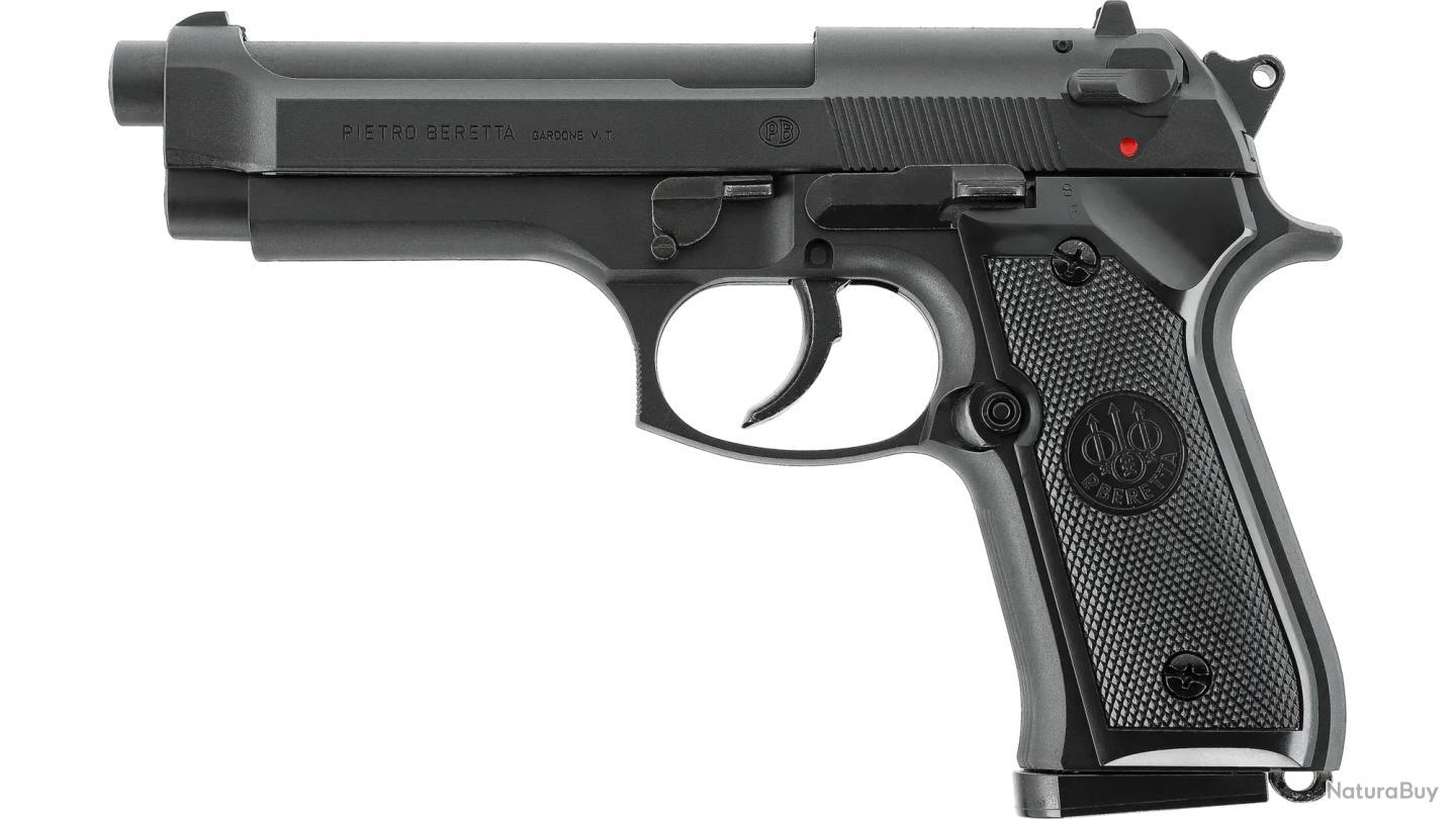 PIST BERETTA M92 FS PSS NOIR BBS 6MM RESSORT 0.5J - Pistolets (14504086)