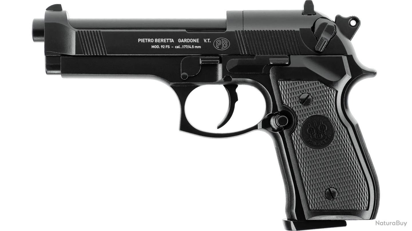 PIST BERETTA M 92 FS CO2 CAL 4.5 MM - BLACK - Pistolets CO2 (14507943)