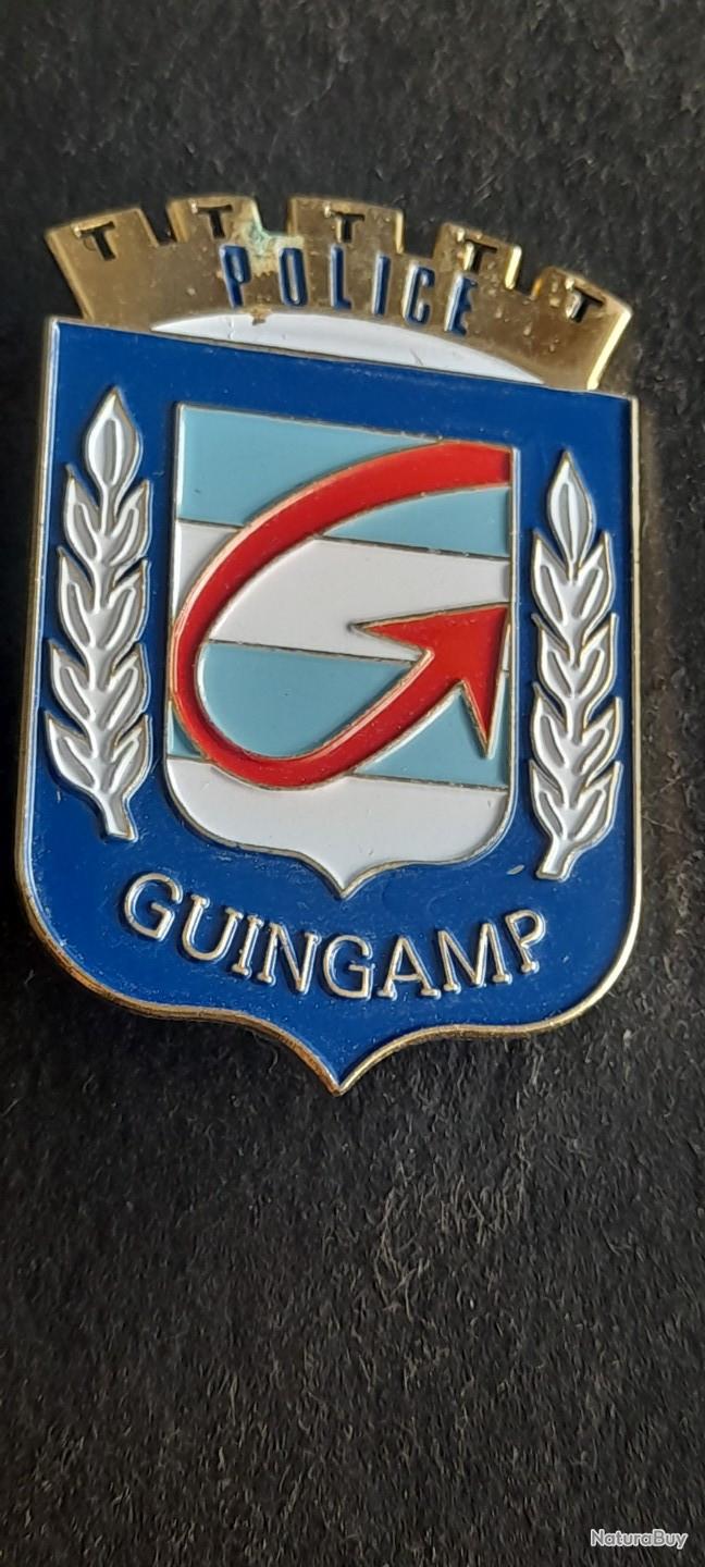 INSIGNE POLICE GUINGAMP - Insignes - Pucelles - Fourragères (14510675)