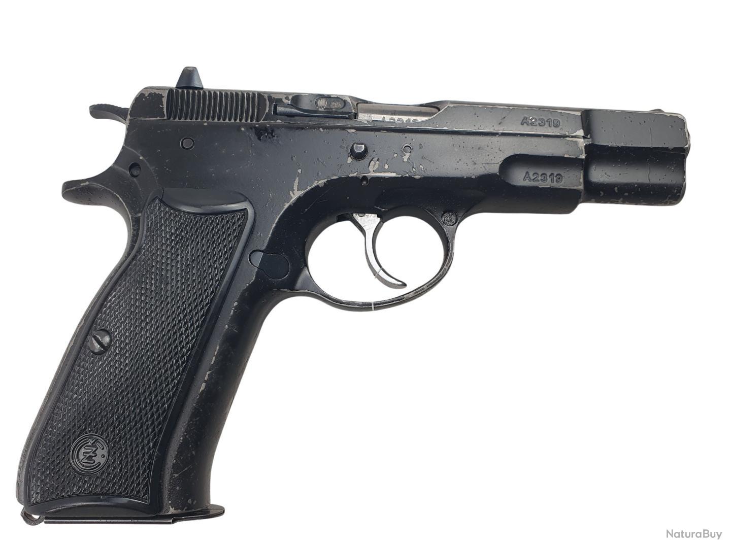 PISTOLET SURPLUS CZ 75 CALIBRE 9x19 - AGREE TAR ref.3 - Pistolets de ...