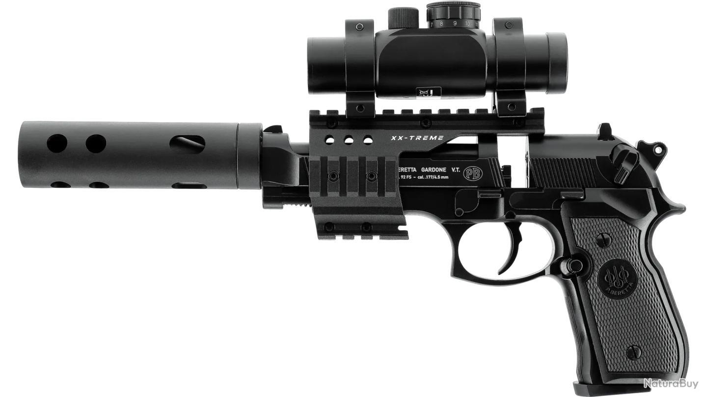 PIST BERETTA M 92 FS XX-TREME CO2 CAL 4.5 MM - Pistolets CO2 (14523303)