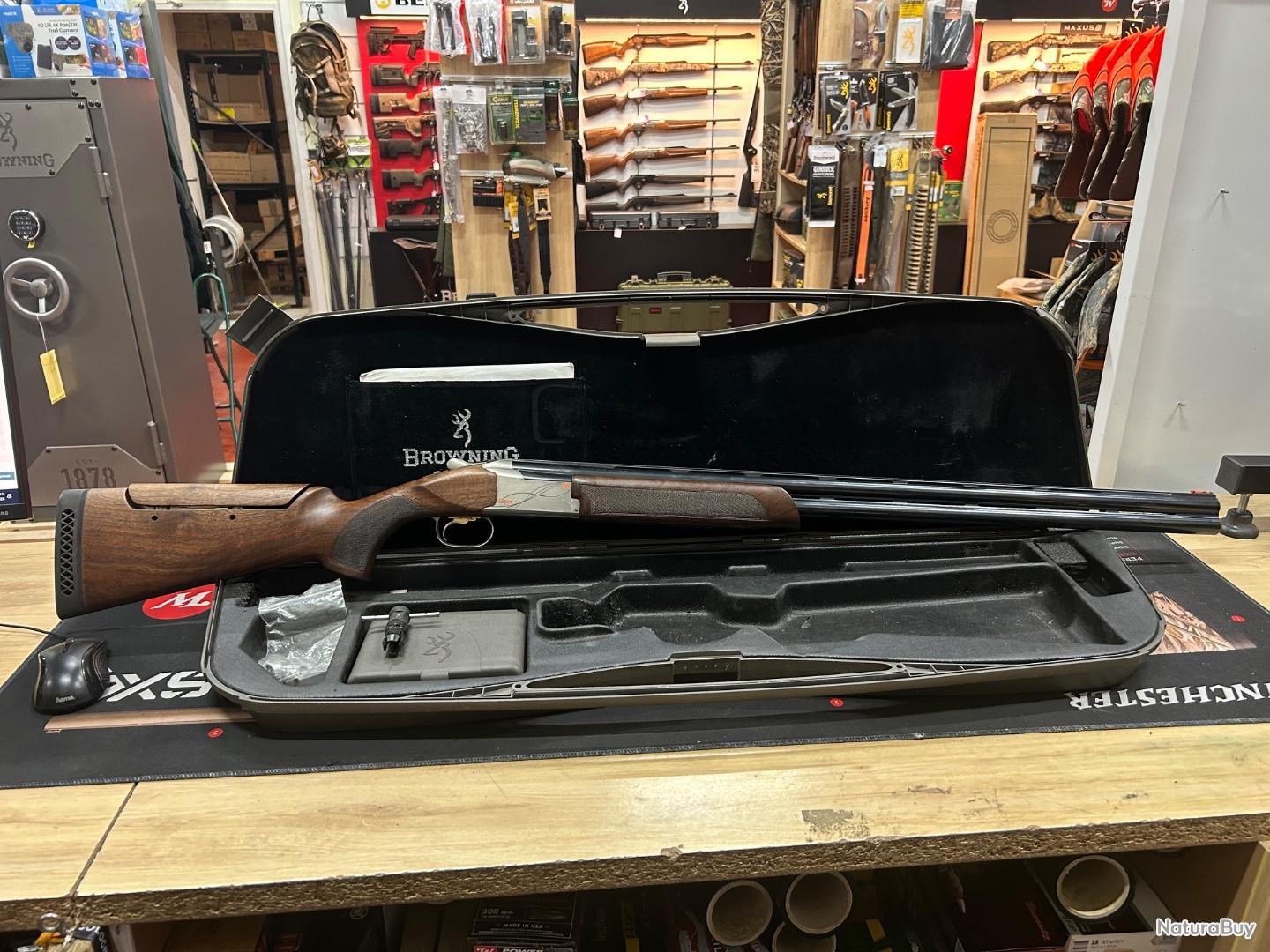 Browning b725 sporter crosse reglable cal.12/76 canon 81 cm - Fusils de ...