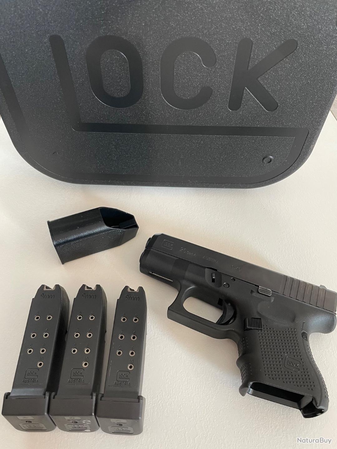 Glock 26 Gen 4 calibre 9x19 en excellent état - enchères sans prix de ...
