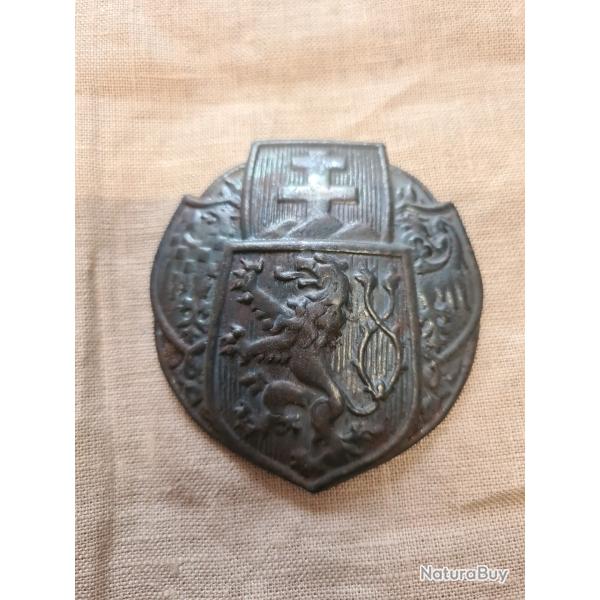 Insigne, Attribut, tchécoslovaque modèle 37, Rondache De Casque Adrian ...
