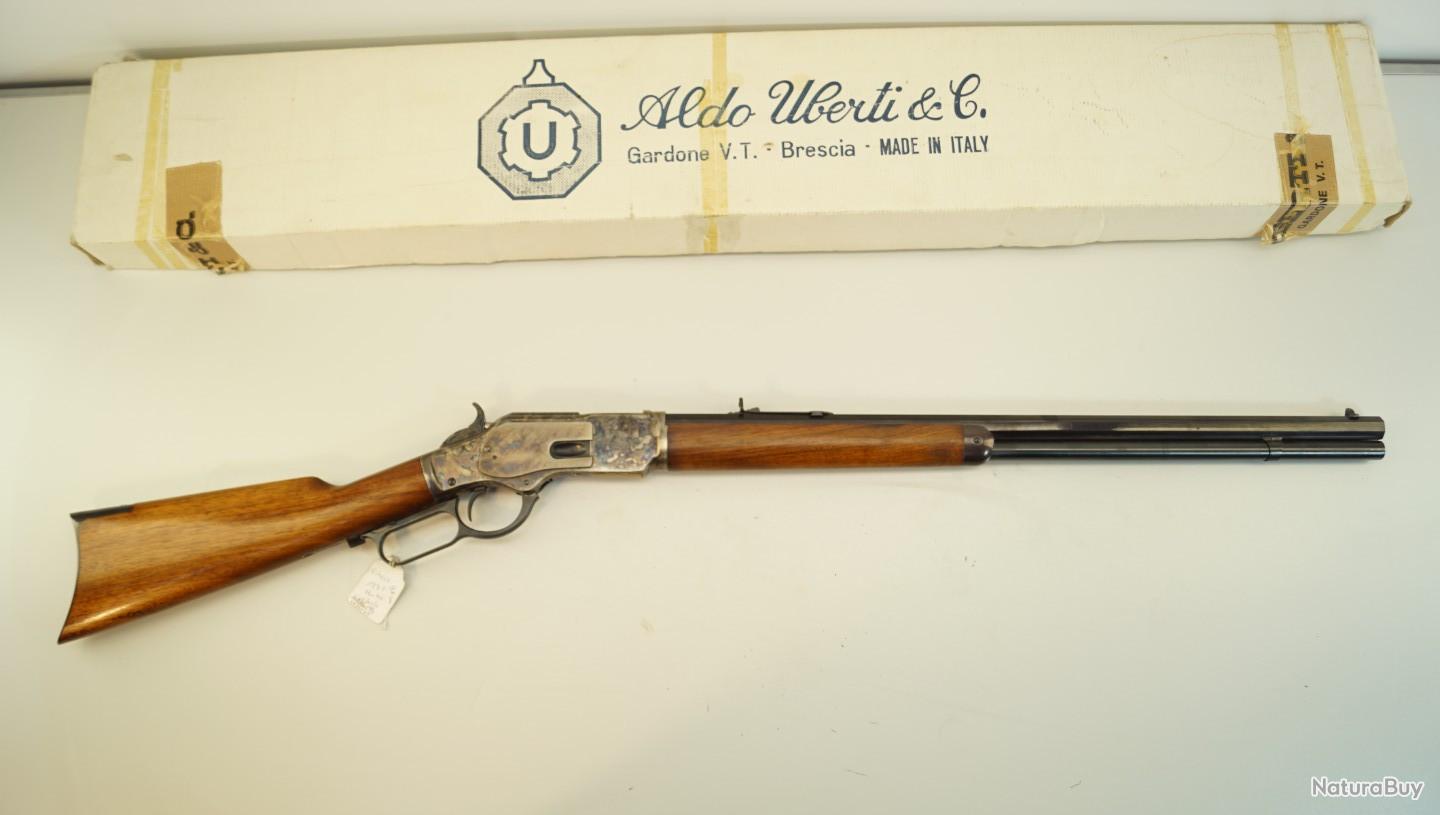 Carabine uberti 1873 levier sous garde 44-40 pour enchere 1€VP46L4 ...
