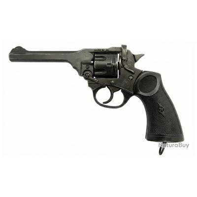 Réplique Denix Revolver Webley MKIV aspect vieilli - Reproductions de ...