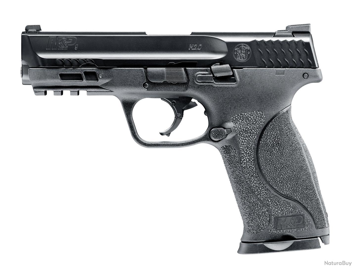 PIST M&P9c T4E CAL 43 M2.0 BLACK SMITH & WESSON - Armes à balles ...