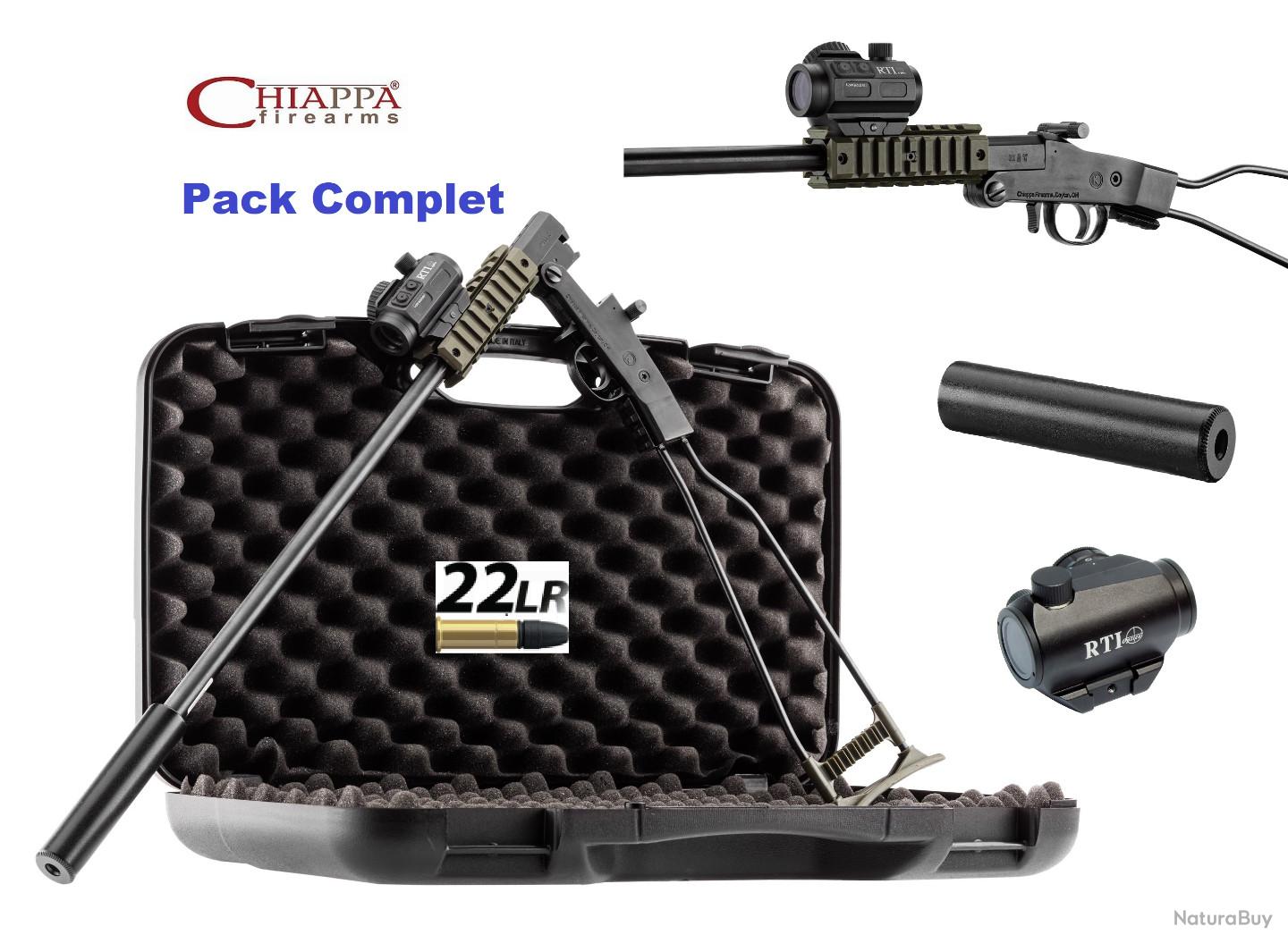 Pack Carabine Pliante LITTLE BADGER 22 Lr OD - Carabines 22LR (14602070)