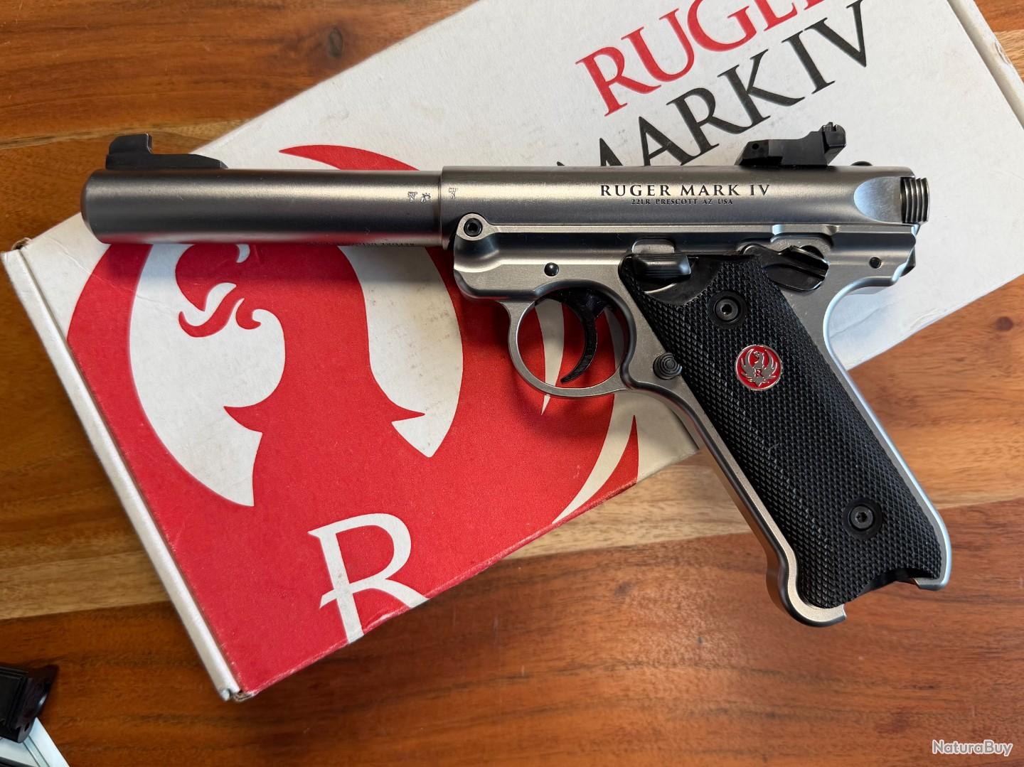 Ruger MKIV Target 22LR. Etat excellent - Pistolets de Catégorie B ...