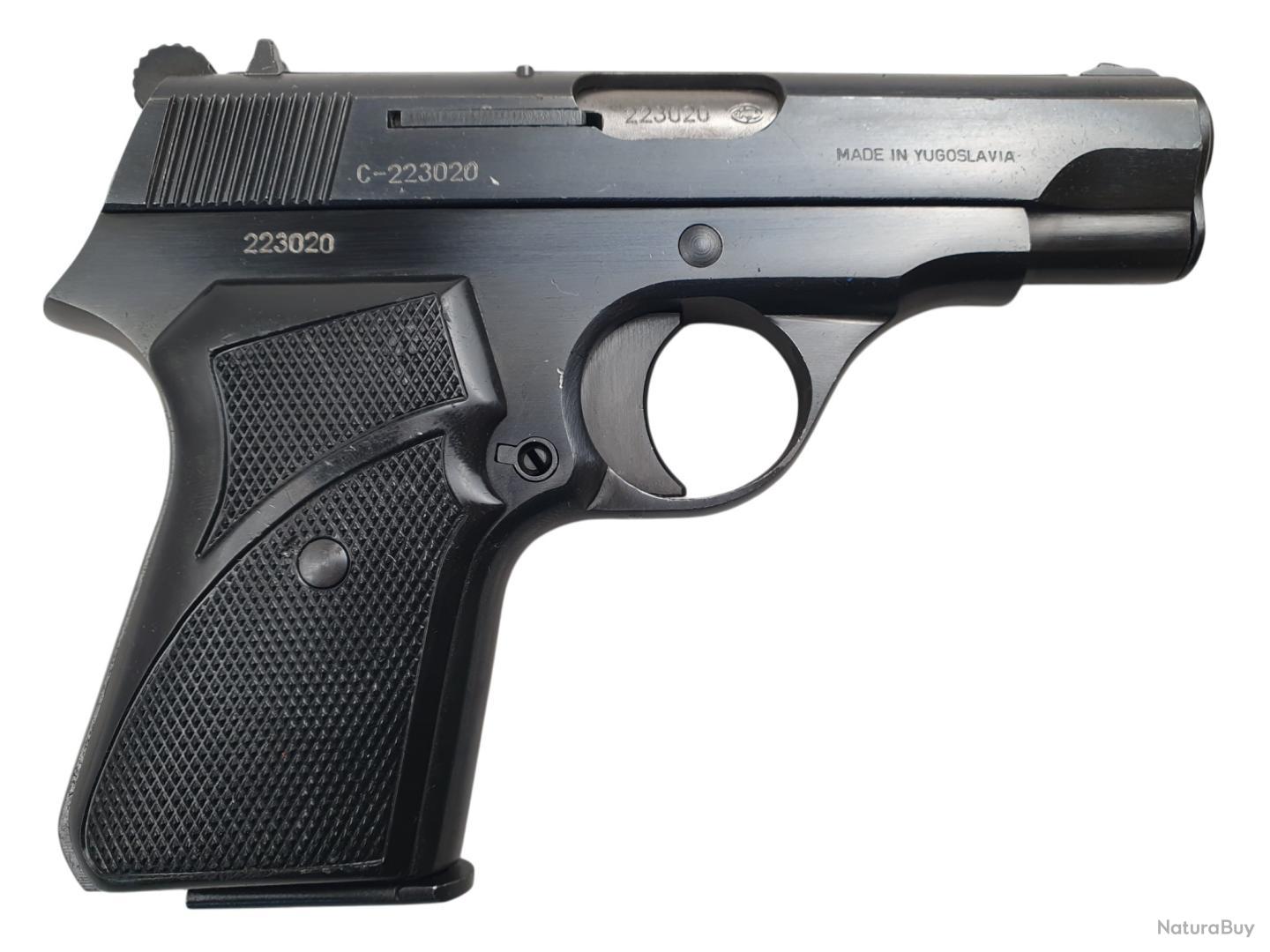 PISTOLET ZASTAVA M70 CALIBRE 32ACP (7.65BROWNING) EXCELLENT ETAT ...