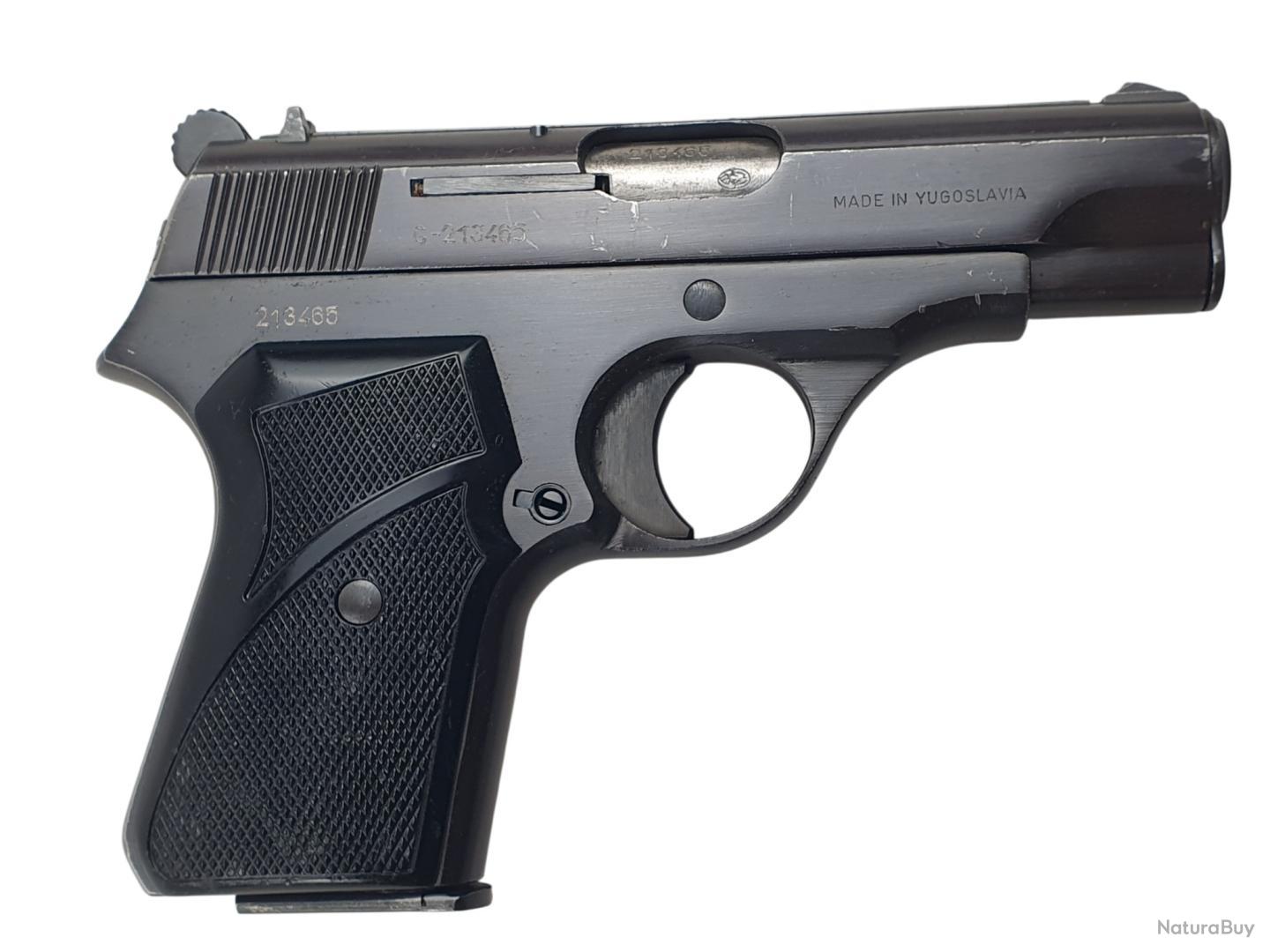 PISTOLET ZASTAVA M70 CALIBRE 32ACP (7.65BROWNING) EXCELLENT ETAT ...