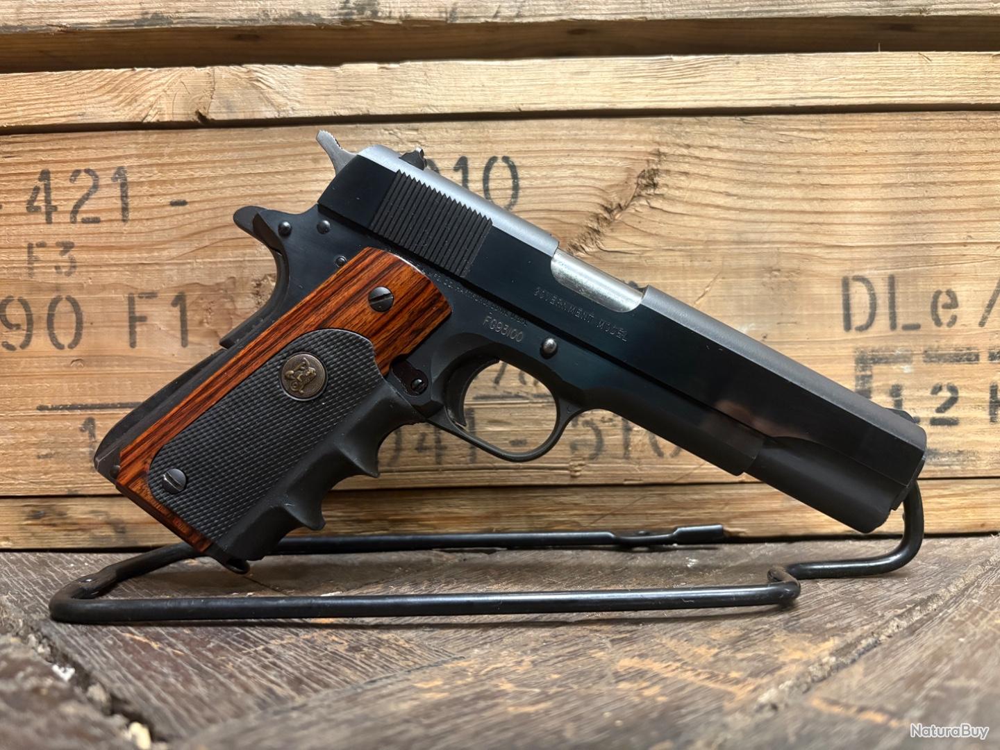 Enchere 1€ sans prix de réserve colt 1911 MK IV série 80 - Pistolets de ...