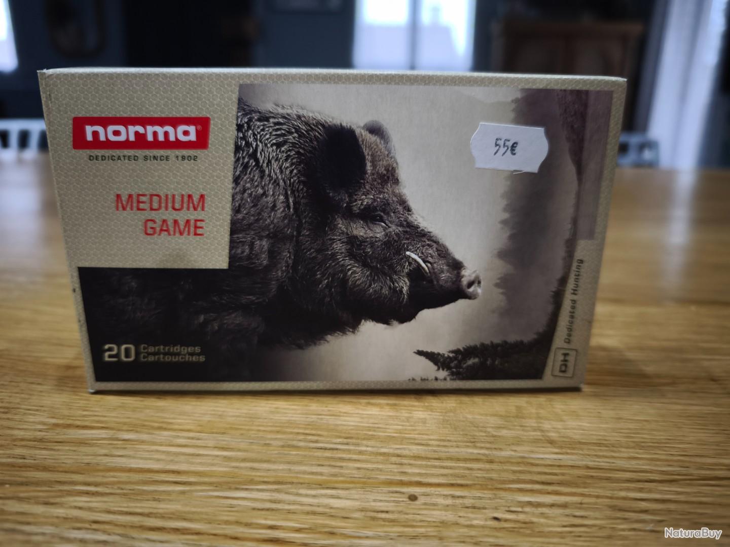 Norma medium game 180gr 300win mag 11balles - Balles Calibre 300 Win ...
