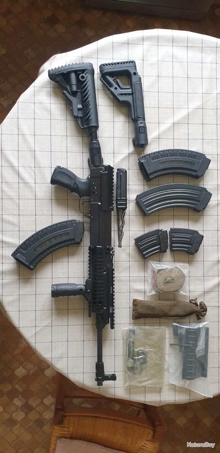 Carabine: VZ58Marque: STV GROUP Modèle: MK67 FOLDING STOCKCalibre: 7,62 ...