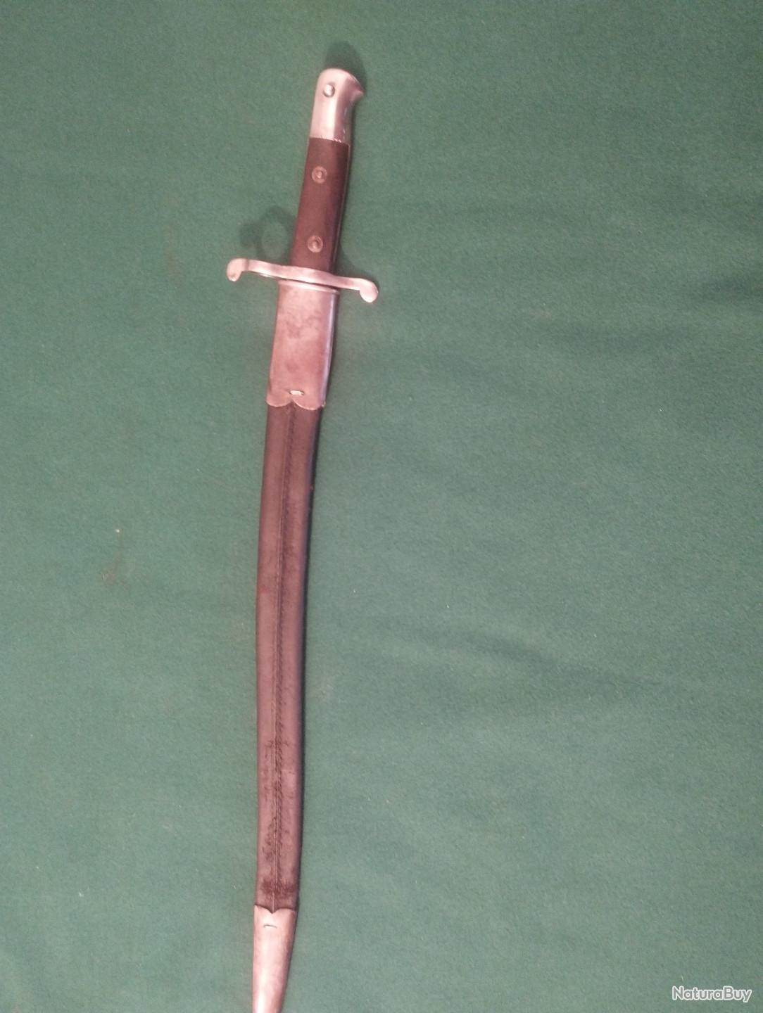 Baionette Anglaise yatagan pour fuzil Westley Richards " Monkey Tail ...