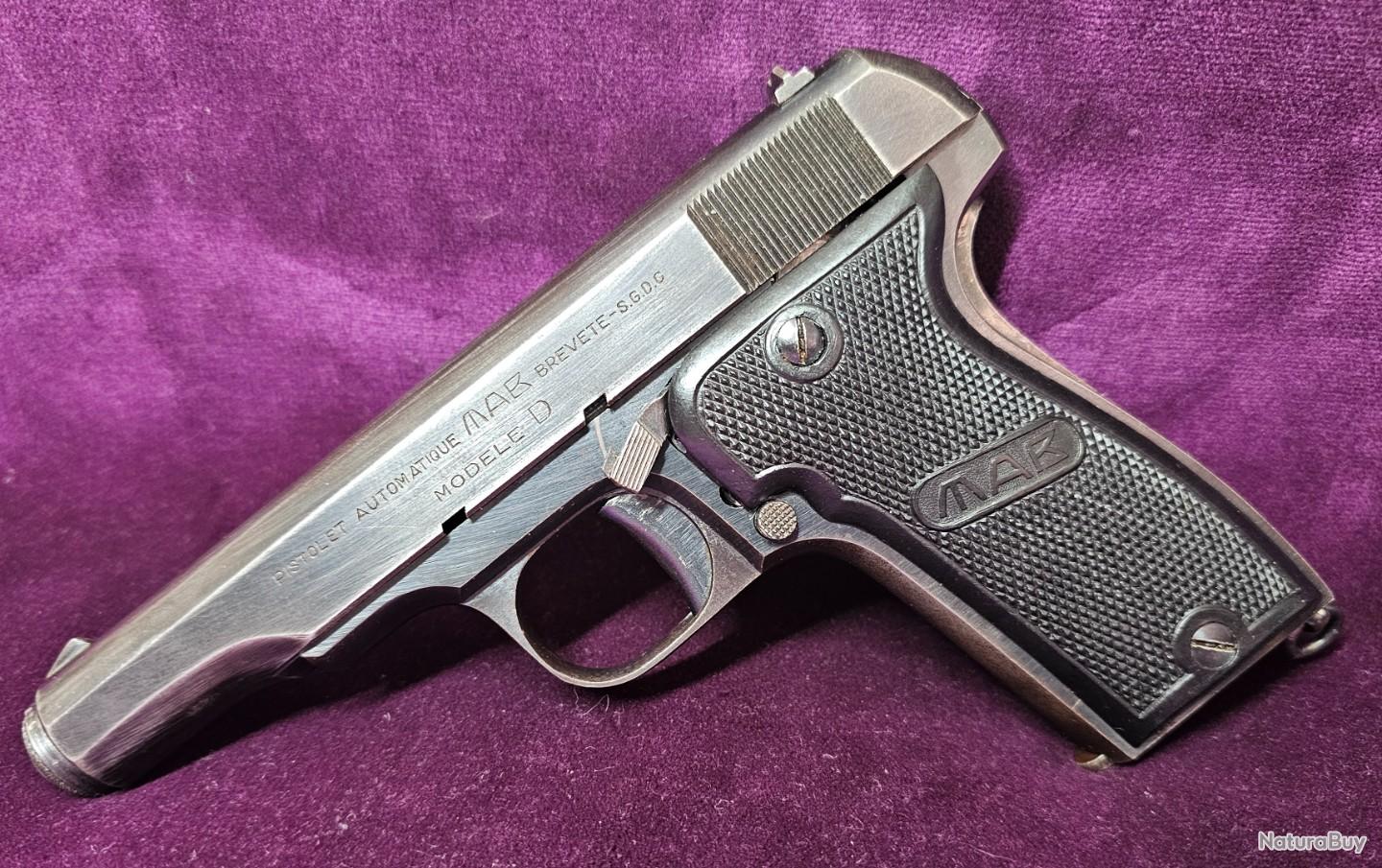 Pistolet MAB D, calibre 7,65browning, FRANCE, Catégorie B - Pistolets ...