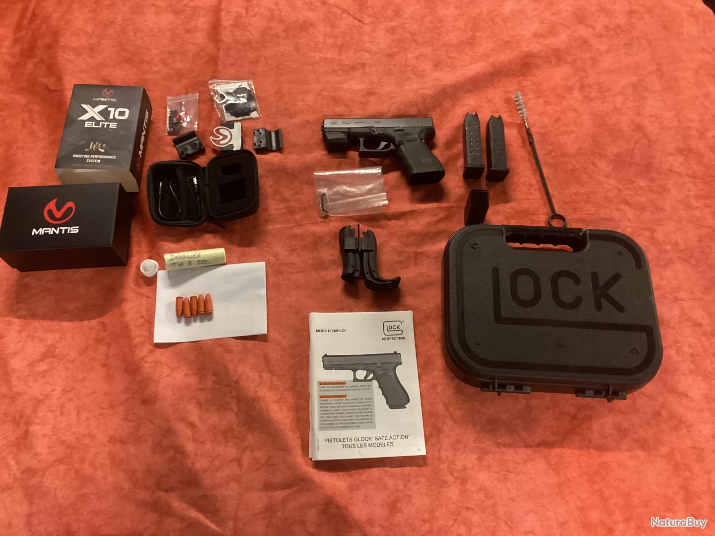 Kit Glock 19 gen 4 et Mantis XP10 Elite - Pistolets de Catégorie B ...