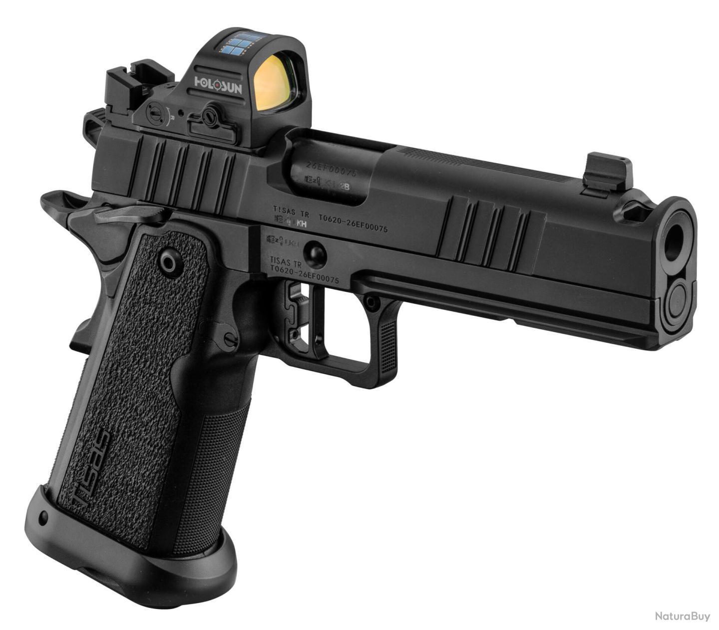 Tisas Pistolet 2011 Duty COMP + Holosun 407C - Pistolets de Catégorie B ...