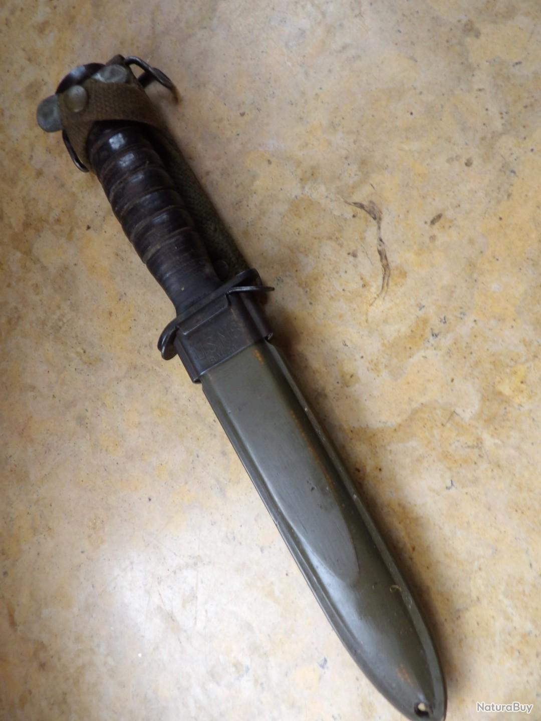 Couteau de combat PAL garde USM3 US.ww2 parachutiste américain USM3 ...