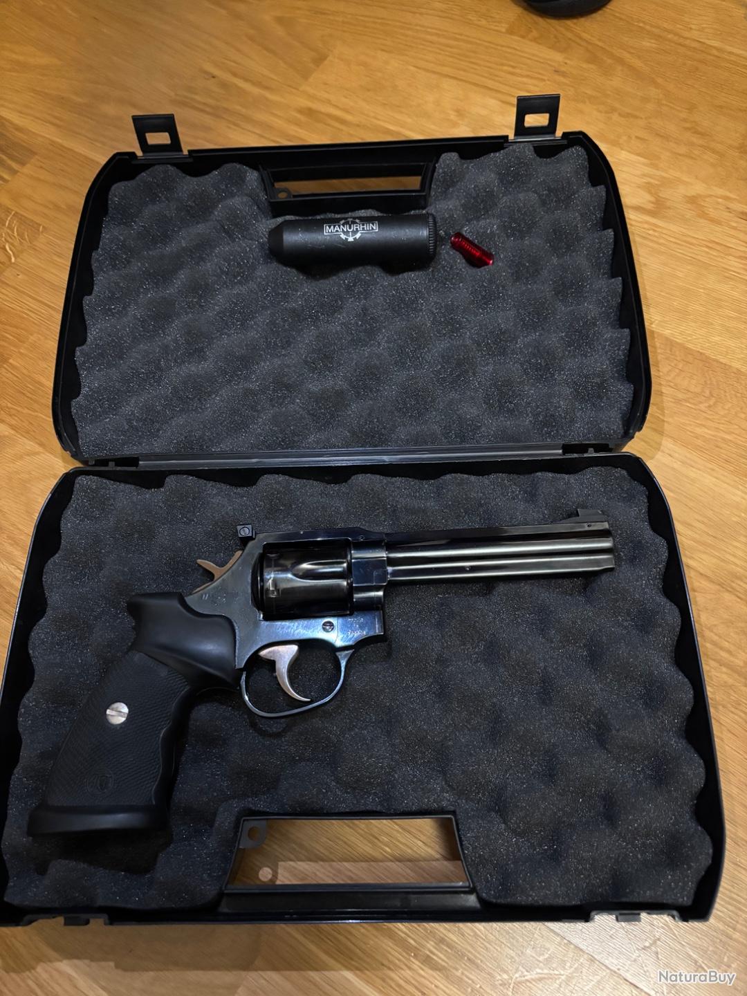 Revolver Manurhin MR 73 Magnum 5 1/4 pouces Chapuis - Revolvers de ...