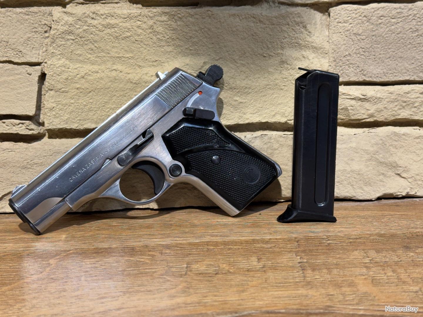 Pistolet Semi-Automatique Zastava M 70 calibre 7.65 mm - 1 € sans prix ...