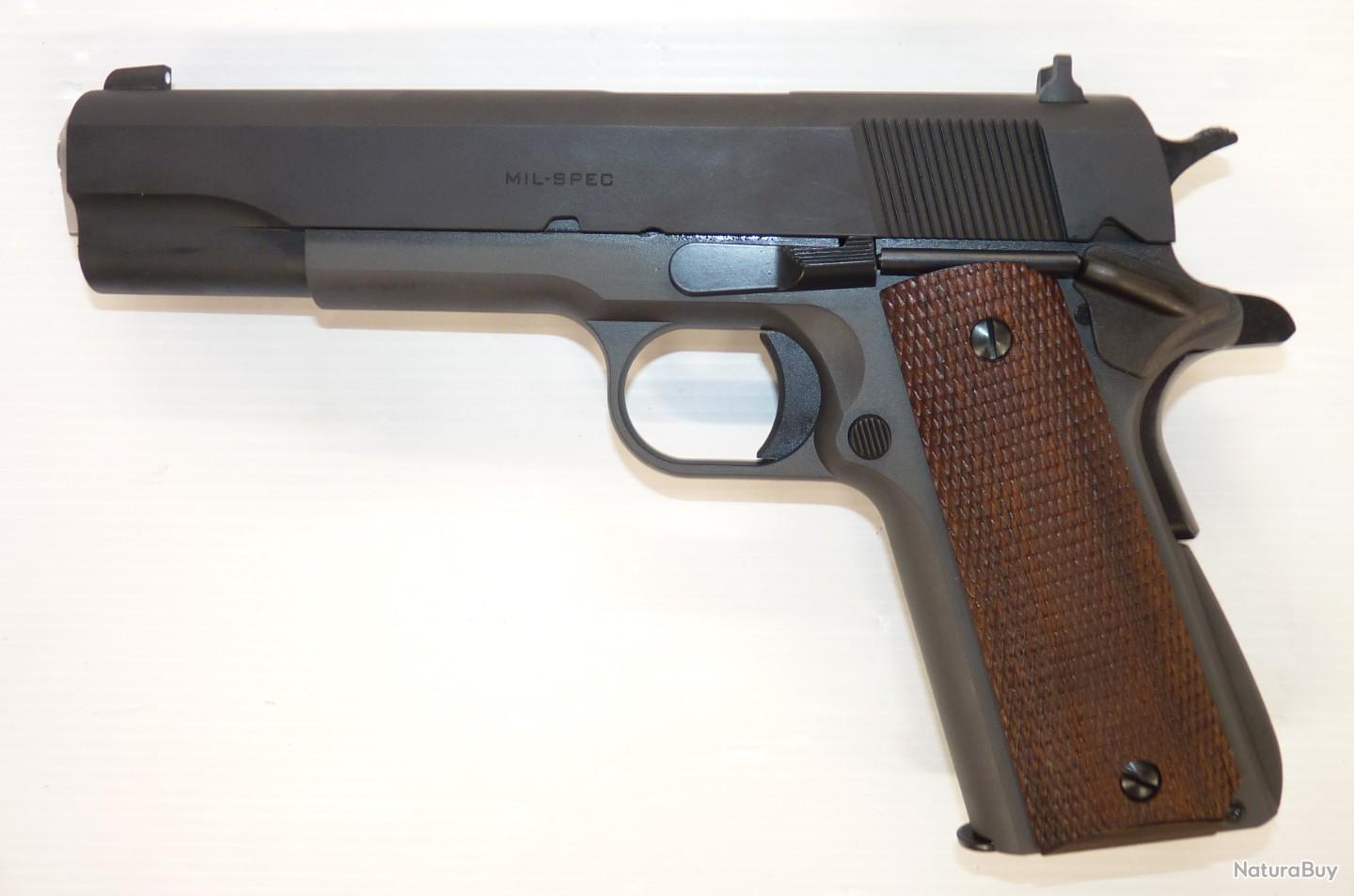 PSA Springfield Armory 1911 MIL-SPEC Cal.45ACP canon 5" CATB ...