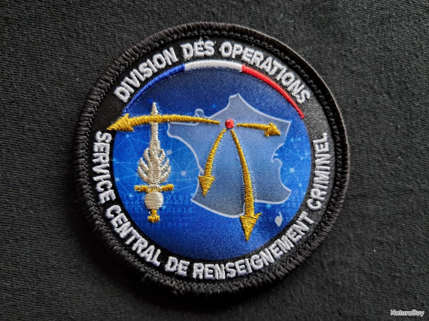 ECUSSON SCRC - DIVISION DES OPERATIONS - Insignes en tissu - Patchs ...