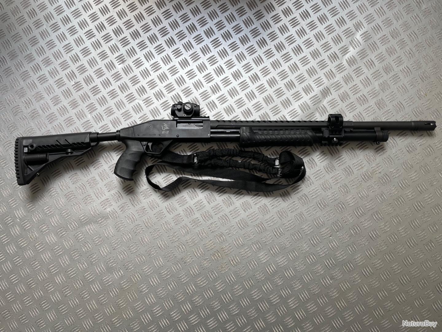 Fusil à pompe TAURUS ST12 Tactical - Calibre 12/76 Cat. C - Fusils à ...