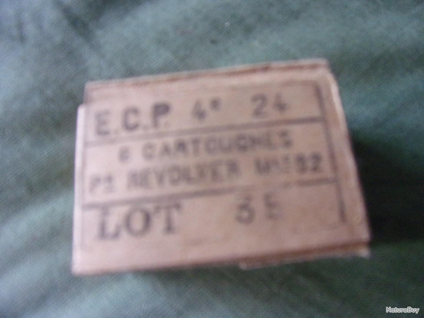 Boite de cartouches de revolver 1892 Mas - Boites vides (15031406)