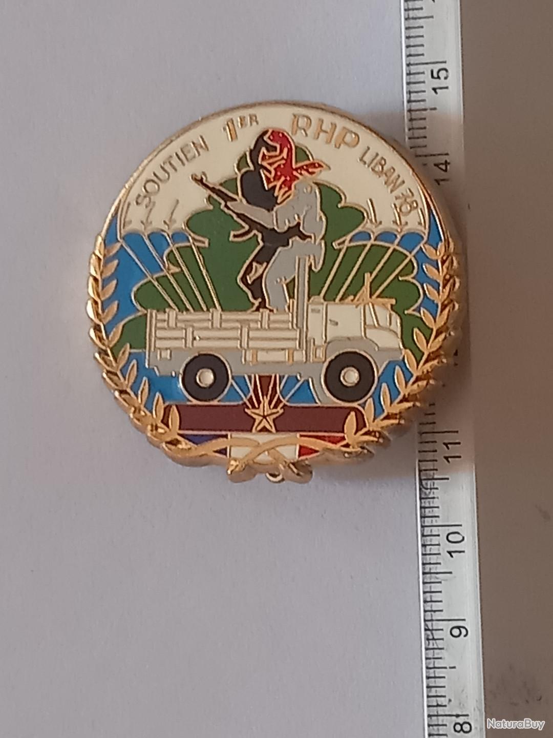 Insigne du 1er régiment de hussards parachutistes (1er RHP) - Liban ...