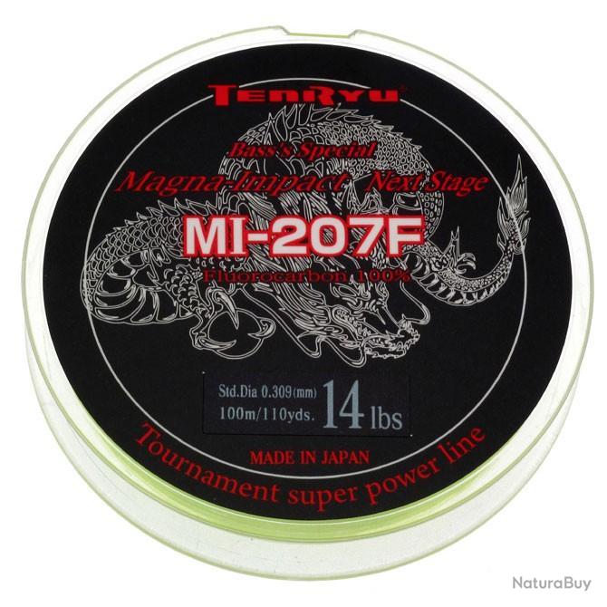MI 207 F tenryu mi 207 f fluoro 6lb d 0.203 - Nylons - Tresses ...