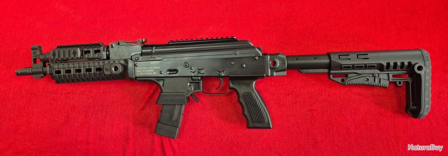 Carabine CTS9 tactical Nova modul AK-47 PCC cal 9x19 - Carabines semi ...
