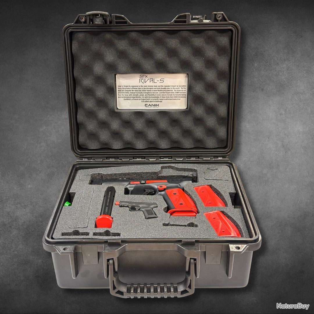 PISTOLET SFX RIVAL-S DARKSIDE CUSTOM RED - CANIK ÉDITION LIMITÉE ...