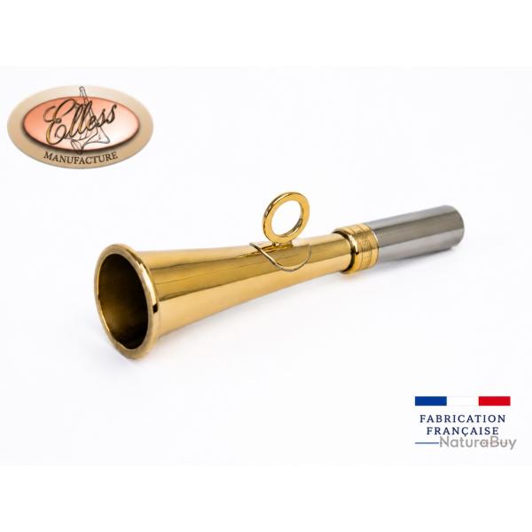 ELLESS - 155 - Trompe de poche 12 cm polie "OREA 12" - Embout Petit ...