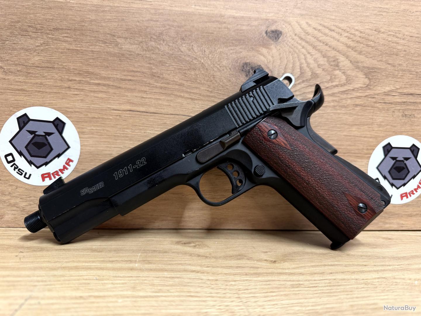 PISTOLET SIG SAUER 1911-22 22LR OCCASION - Pistolets de Catégorie B ...