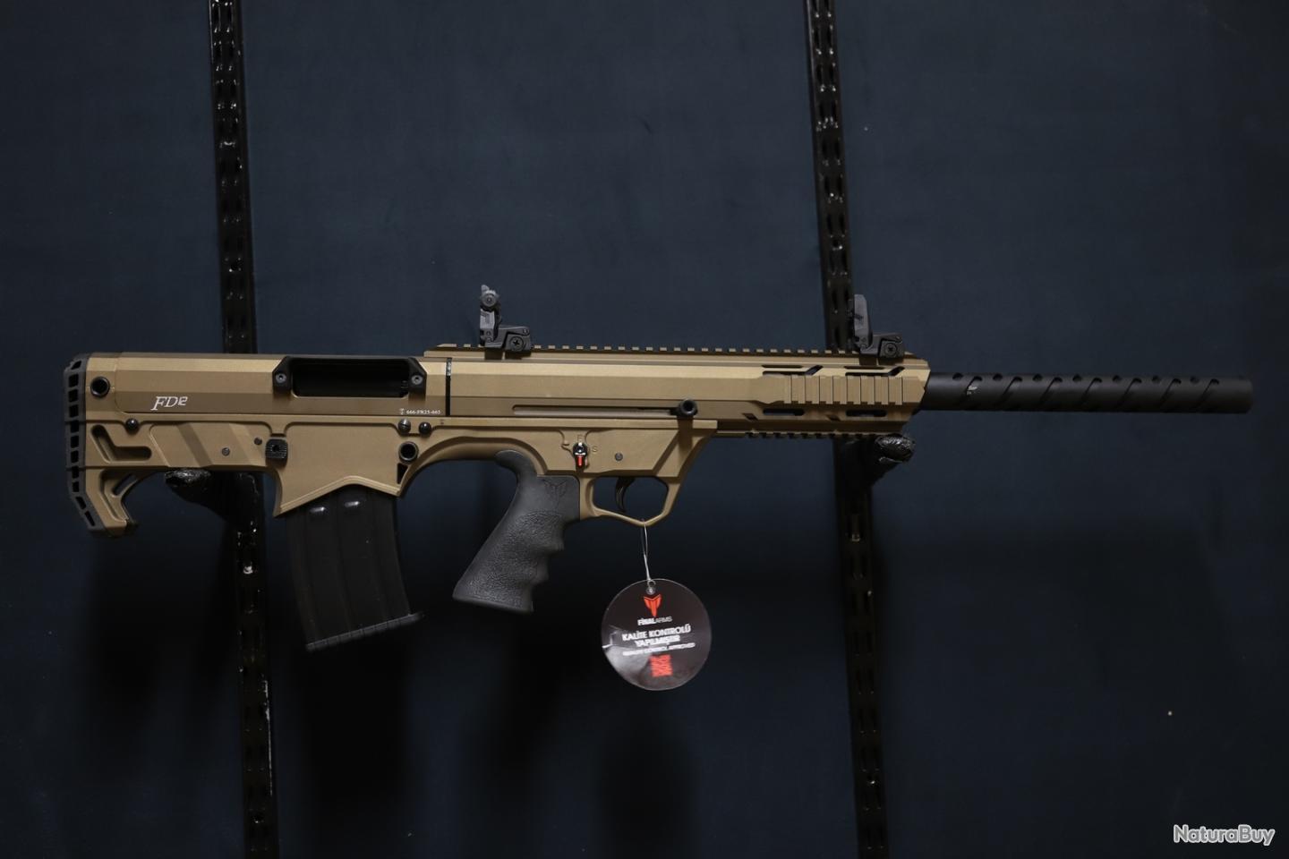 Fusil répétition manuelle FD12 (Bullpup) ; Bronze ; 12/76 billes acier ...
