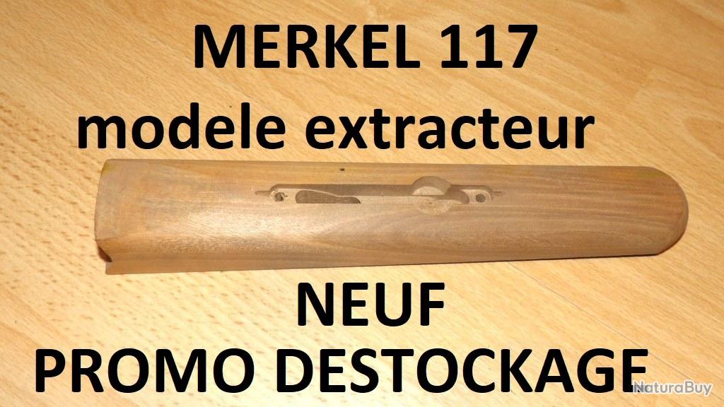 Devant bois fusil MERKEL 117 modèle EXTRACTEUR - VENDU PAR JEPERCUTE ...
