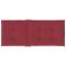 Coussins de chaise de à dossier haut lot de 6 bordeaux - Mobilier ...