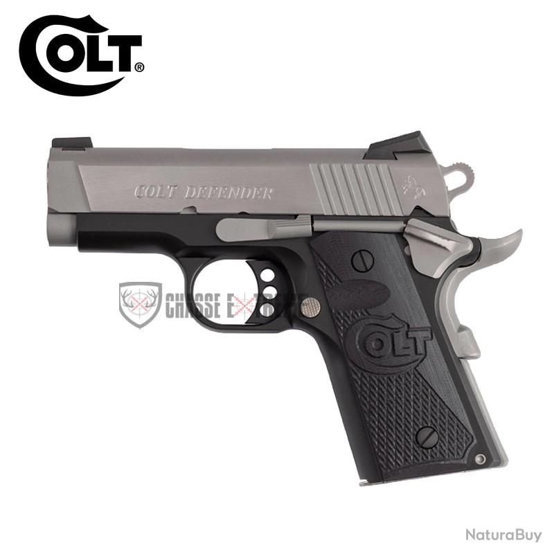 Pistolet COLT Defender Two Tone 3" Cal 45 Acp Cerakote/Stainless ...