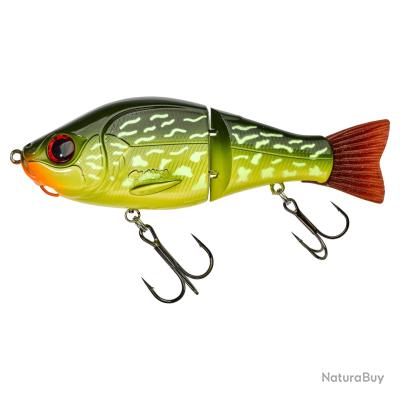 Poisson Nageur Gunki Scunner 135 S Twin Burning Pike - Leurres durs ...