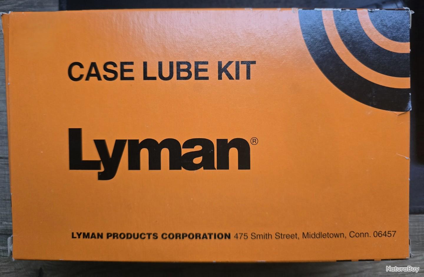 Case lube kit Lyman - Kit lubrification d'étuis rechargement ...
