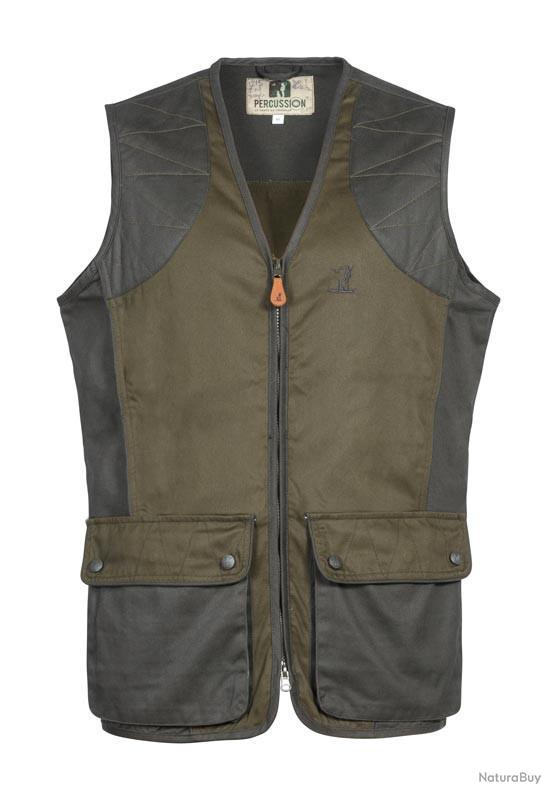 Gilet tradition chasse enfant Marron 6A - Gilets de Chasse (15155481)