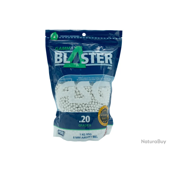 Billes 0.20G Gamma En Sachet De 1Kg - Billes plastiques 6mm Airsoft ...