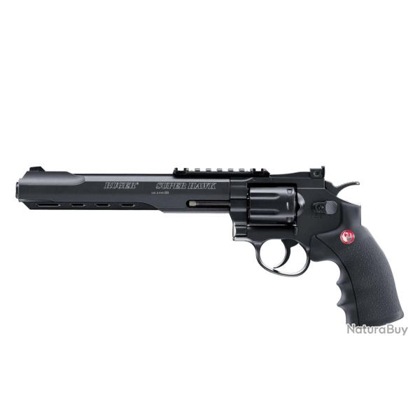 Réplique revolver Super Hawk 8 Pouces CO2 Revolver Noir - Revolvers ...