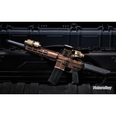 Lancer Tactical MGC4 MK3 M4 AEG Bronze - Fusils d'assaut (15159462)