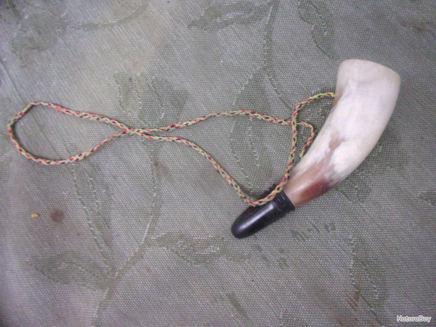 Corne d'appel corne naturelle 15,5 cm - Cornes d'appel, Trompes de ...