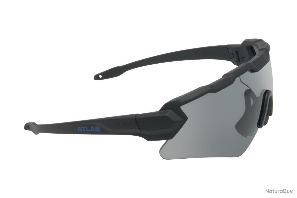 KIT LUNETTES BALISTIQUES 3 VERRES ATTACKER - Lunettes et masques ...