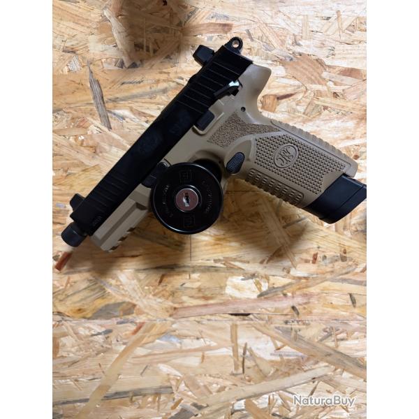 FN 502 FDE/BLK - CAL. 22LR - Pistolets de Catégorie B (15176458)
