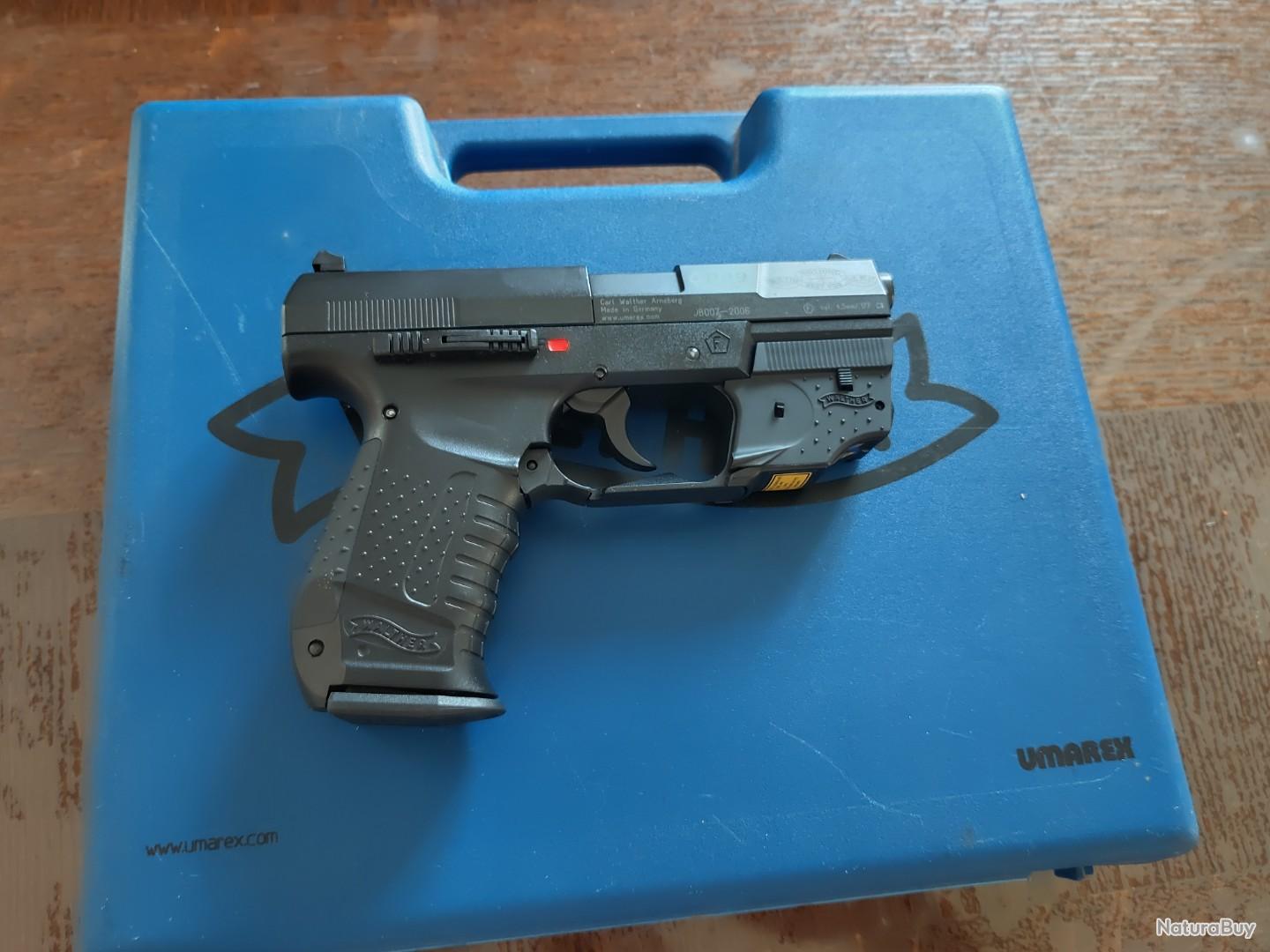 Pistolet CO2 walther CP 99 model james BOND serie limité 4.5 ...