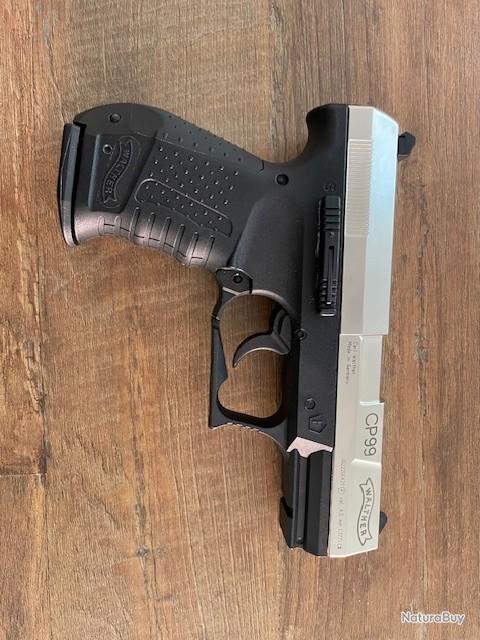 Pistolet WALTHER CP99 Bicolore UMAREX cal.4,5mm - Pistolets CO2 (15180412)
